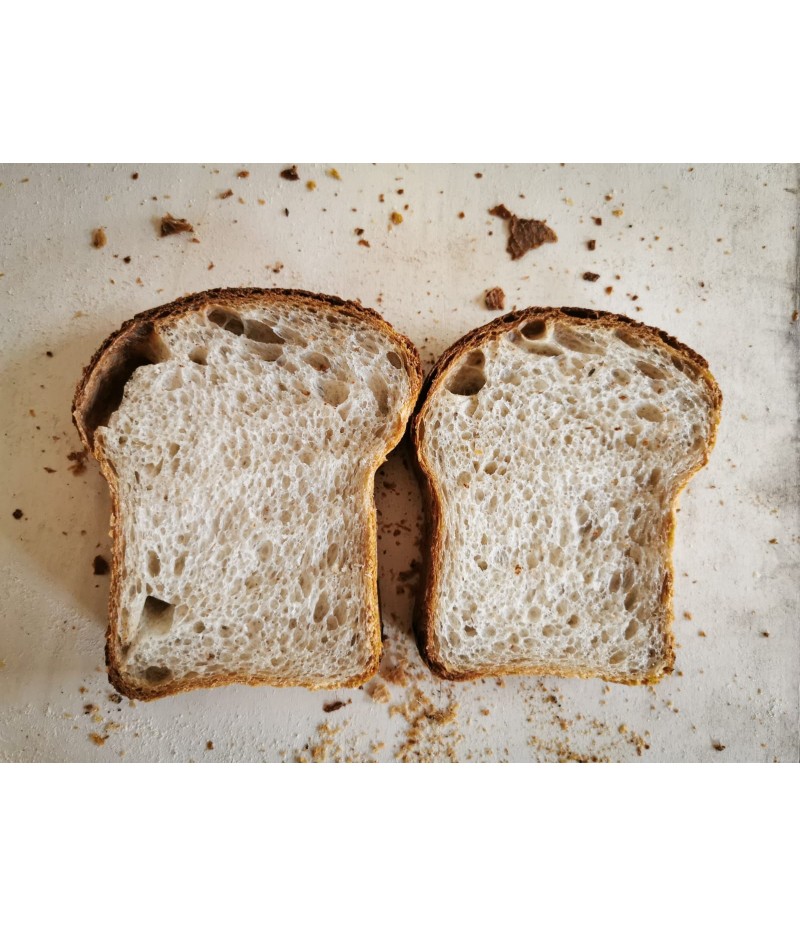 Paine TOAST cu maia din faina alba de grau - SIMPLA