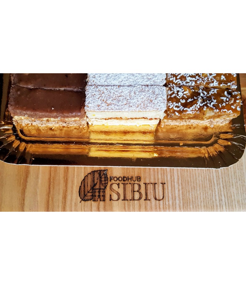 Prajituri DE CASA ASORTATE (SNICKERS, ALBINITA, cu BULION, cu cremă de ...
